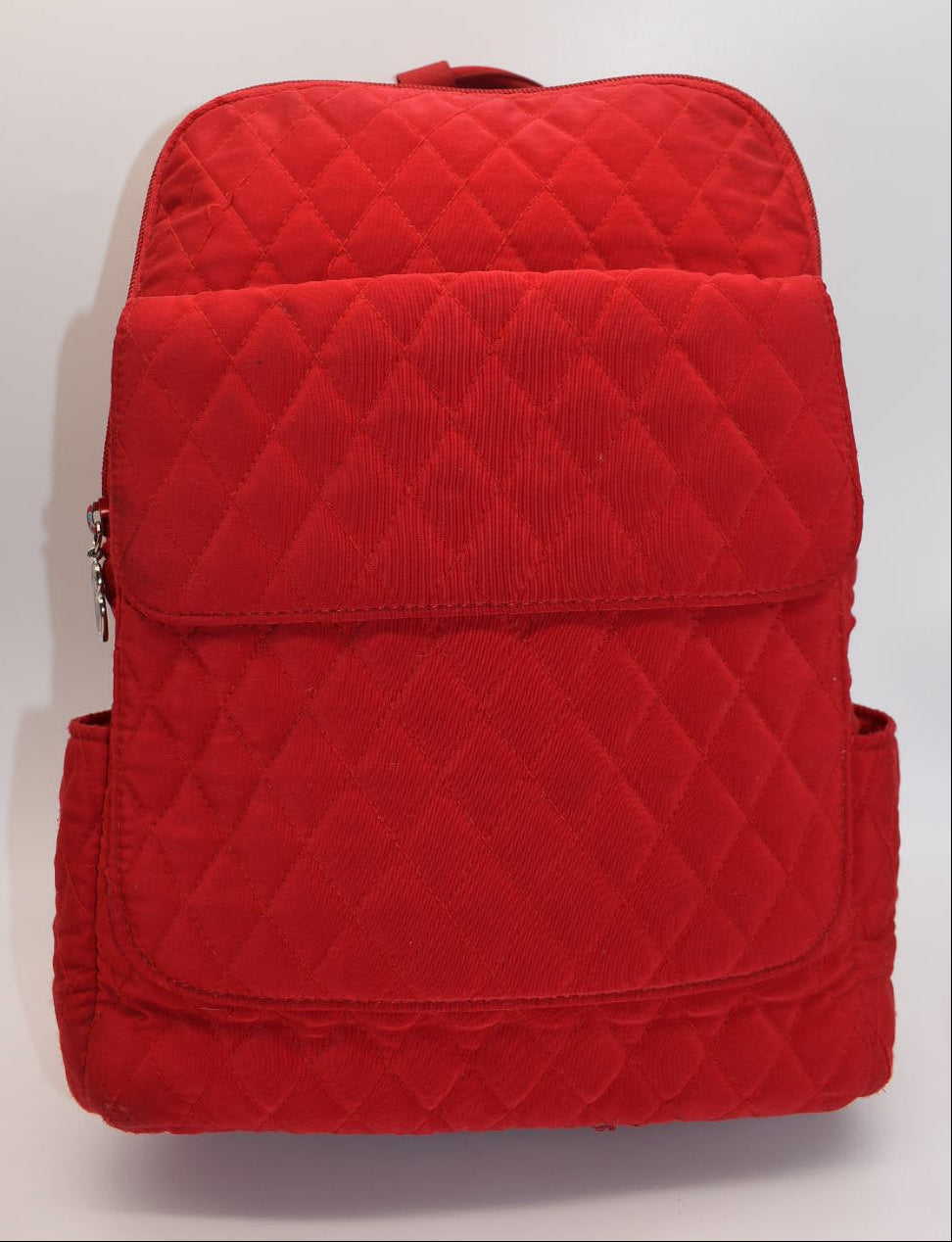 Vera Bradley Ultimate Microfiber Backpack in Red – Pink Lemon Standard