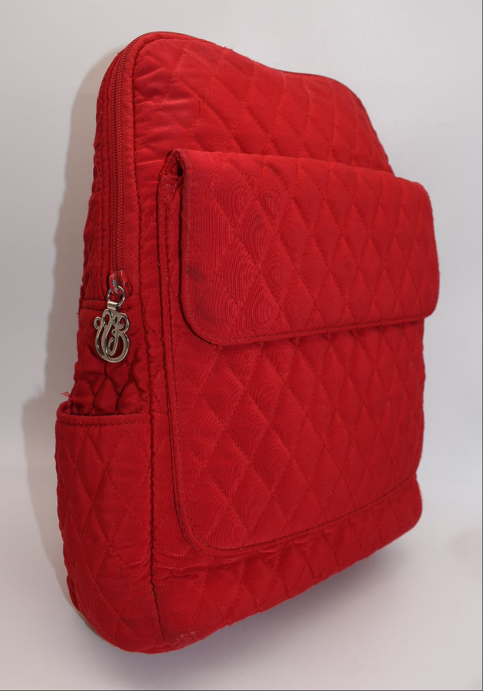 Vera Bradley Ultimate Microfiber Backpack in Red – Pink Lemon Standard