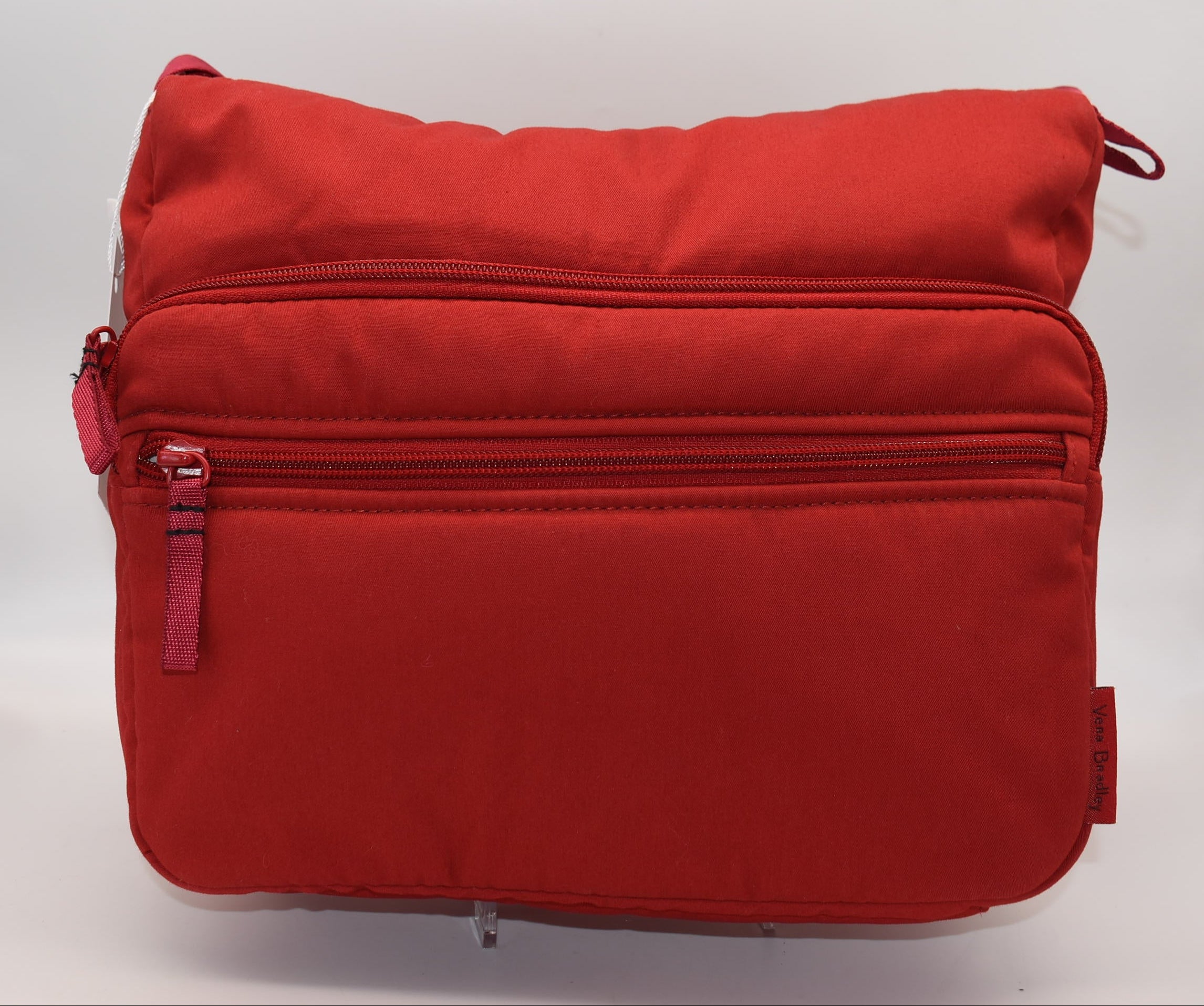 Vera Bradley Utility Crossbody Bag in Cardinal Red – Pink Lemon Standard